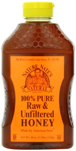 Nature Nates 100 Pure Raw And Unfiltered Honey 40 Ounce